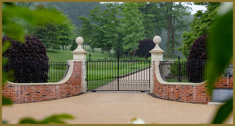 Luxury Estate, Dorset | Bespoke Gates Case Study | Penchard